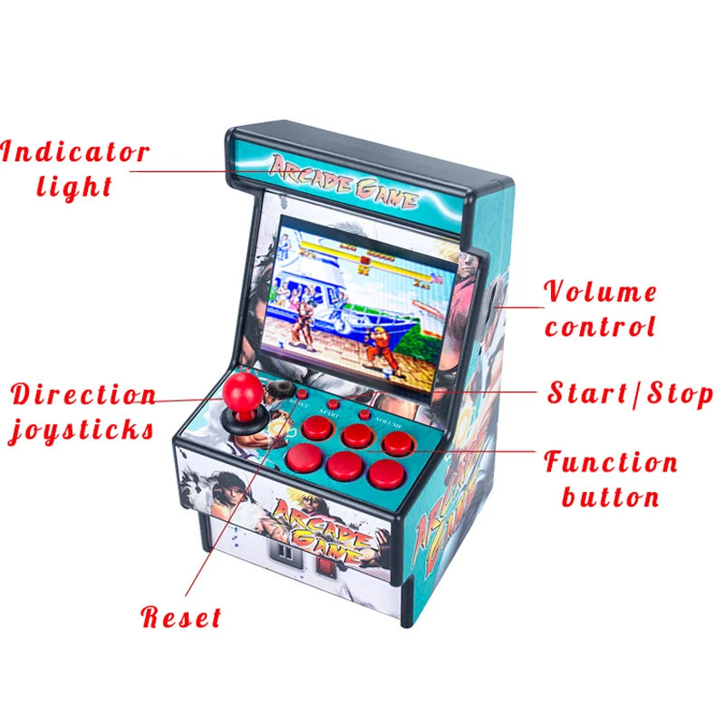 2.8-inch Mini Handheld Arcade Console | 150+ Retro SEGA Games – Gamer Tech