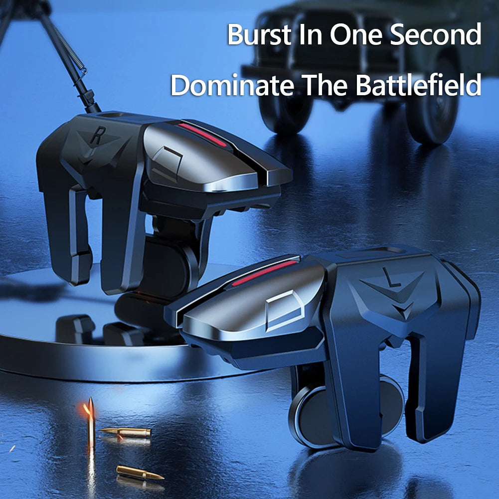 6-Finger Game Controller Triggers for Mobile Gaming | Enhance Your PUBG ...