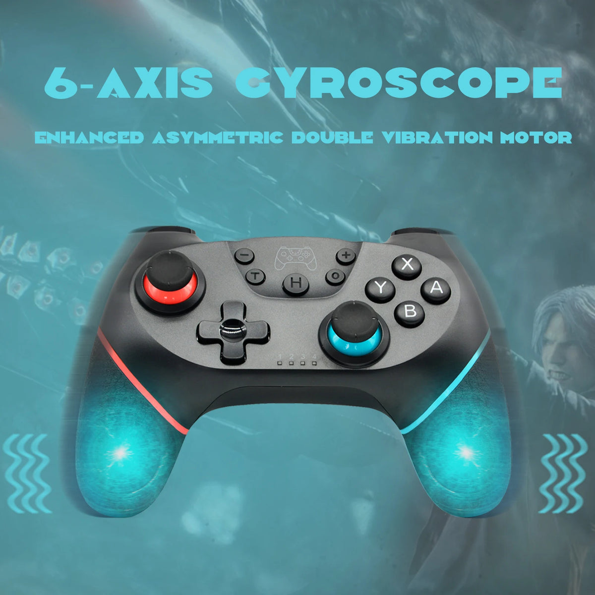 Wireless Bluetooth Controller for Nintendo Switch | BROODIO Gamepad ...