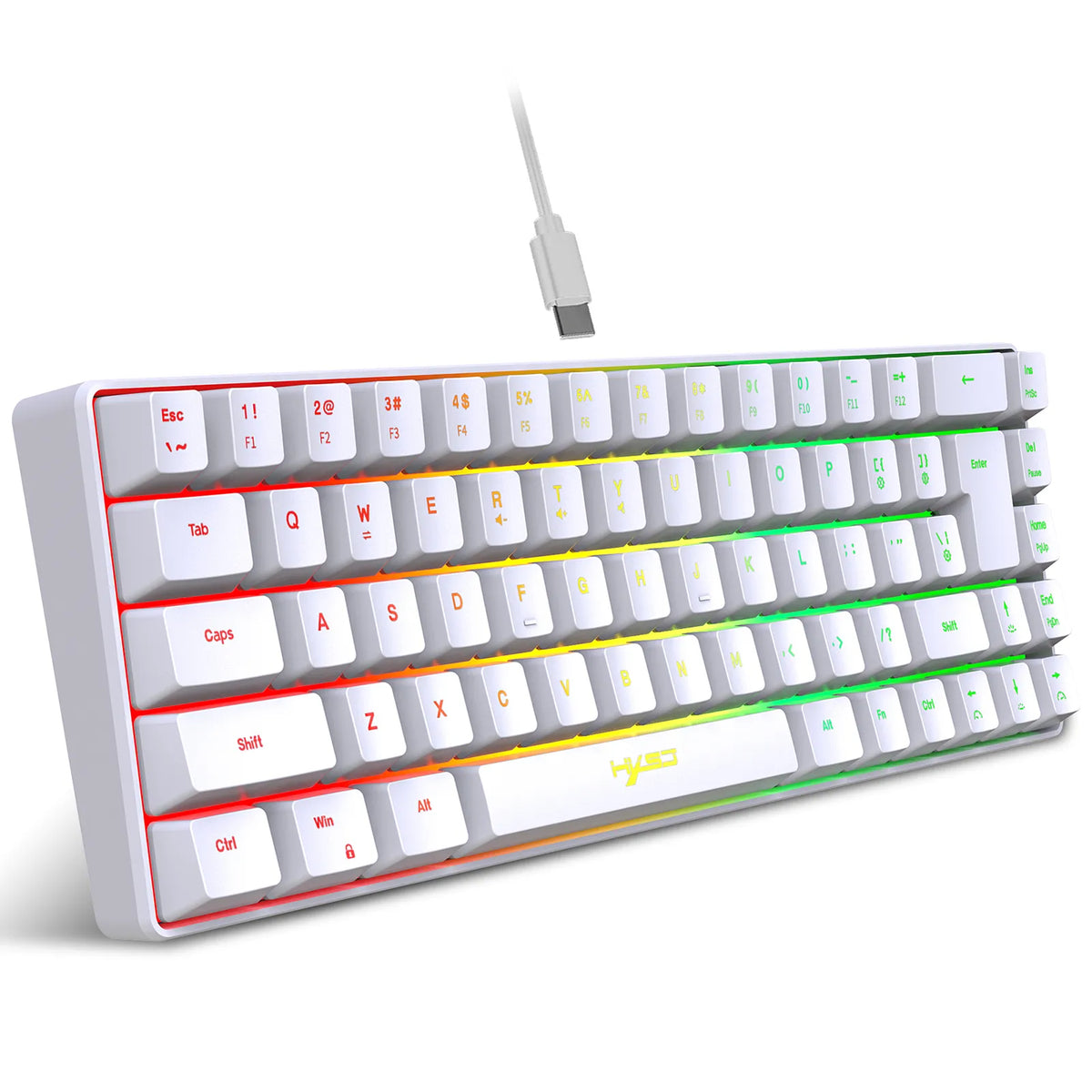 HXSJ V200 RGB Mini Gaming Keyboard - 19-Key Conflict-Free | Mechanical ...