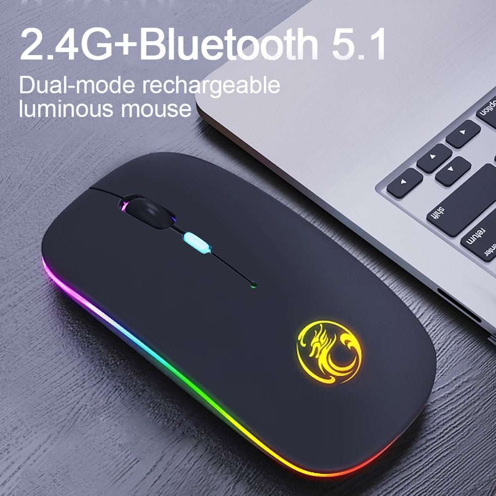 Small RGB Bluetooth Keyboard and Mouse Combo – Gamer Tech